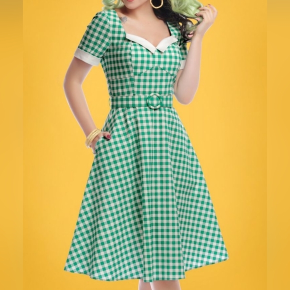 Collectif | Dresses | Collectif Gingham Dress | Poshmark